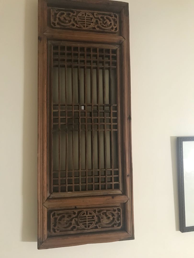 Chinese window panel, Furniture & Home Living, Home Decor, Other Home ...