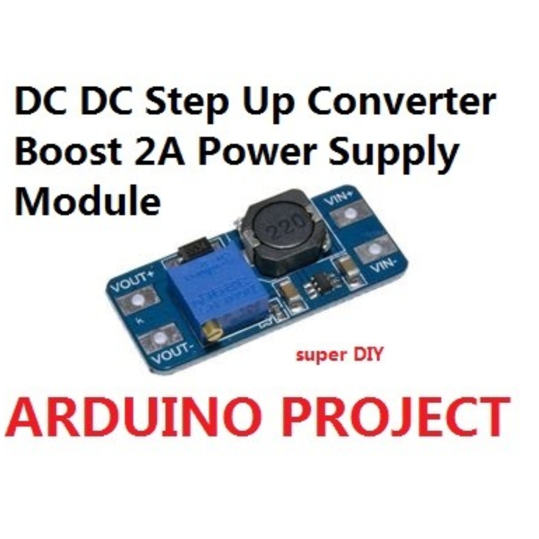 DC-DC Step Up voltage Converter Boost Power Supply 2A Module, TV & Home Appliances, Electrical ...