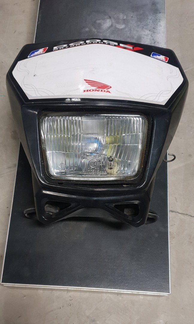 DRZ Complete headlight assembly, Motorcycles, Motorcycle Accessories on ...