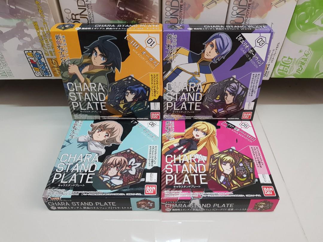 Gundam - Chara Stand Plate (IBO), Hobbies & Toys, Toys & Games on Carousell