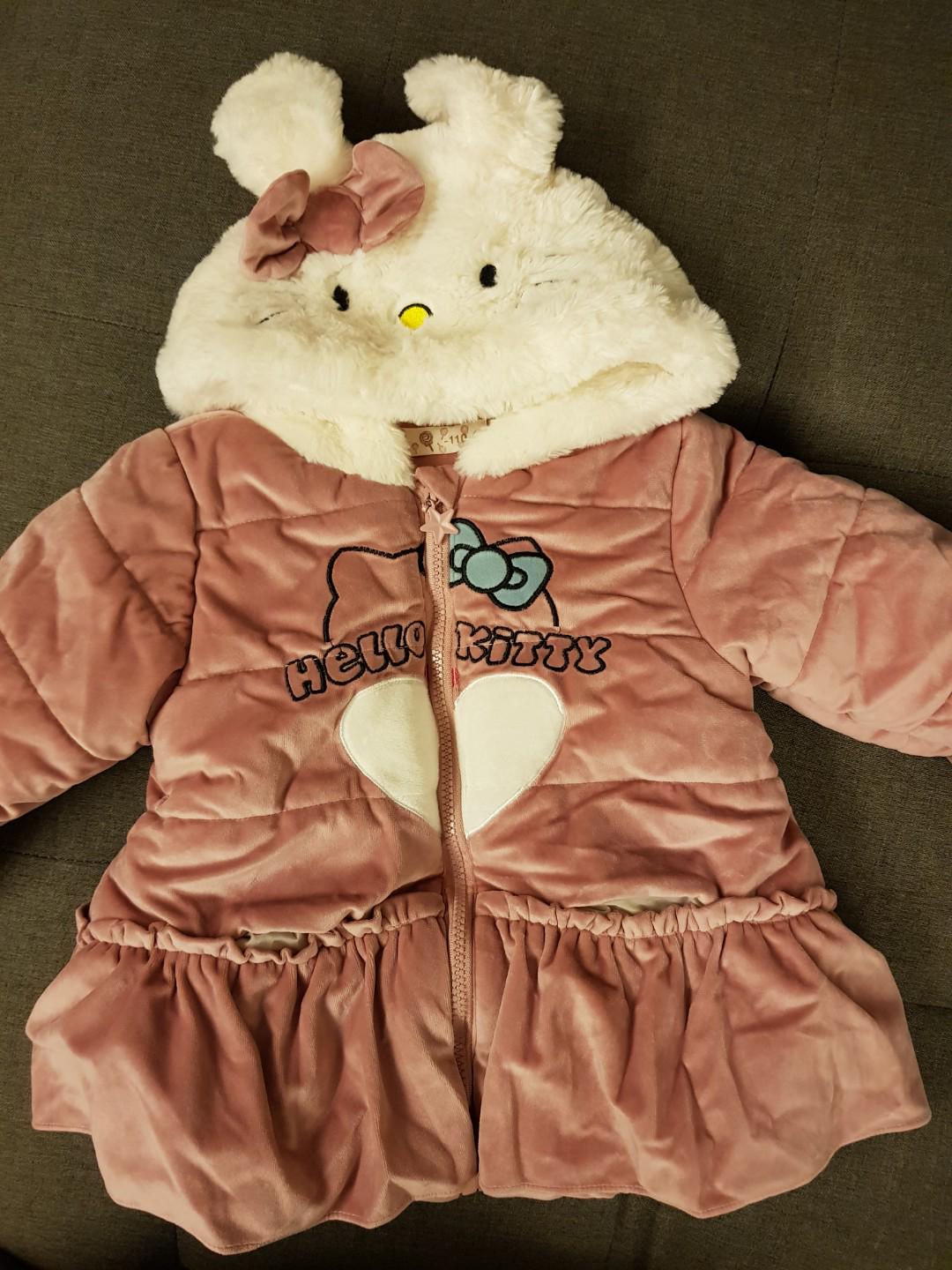 Hello kitty winter jacket, Babies & Kids, Babies & Kids Fashion on ...