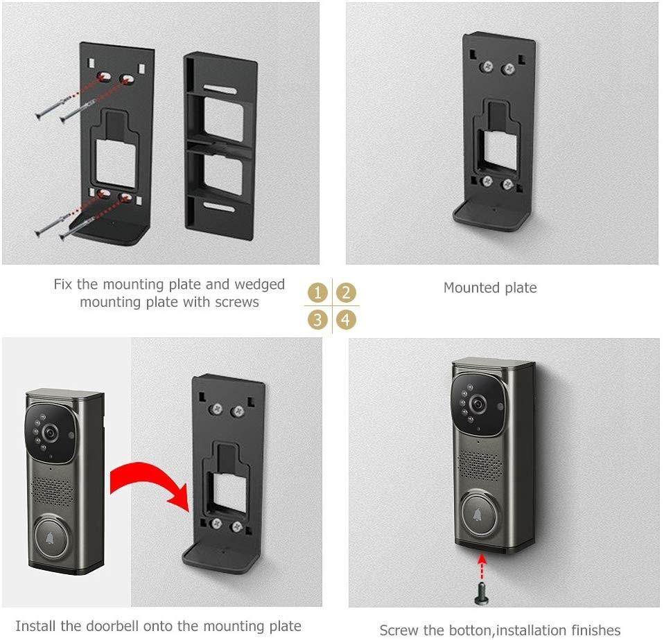 Elepowstar Wireless Video DoorBell with Chime, 1080P HD Smart Home ...