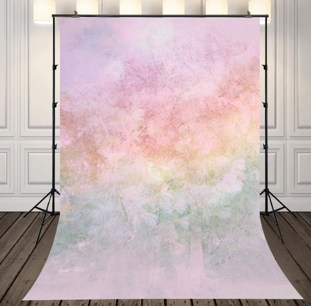 *Limited Edition* Pastel Abstract Backdrop, Everything Else on Carousell