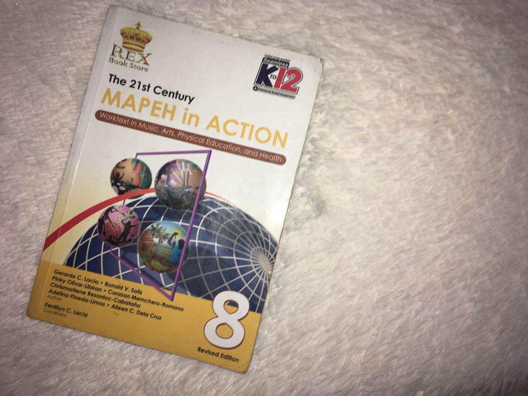 MAPEH in Action 8, Hobbies & Toys, Books & Magazines, Textbooks on Carousell