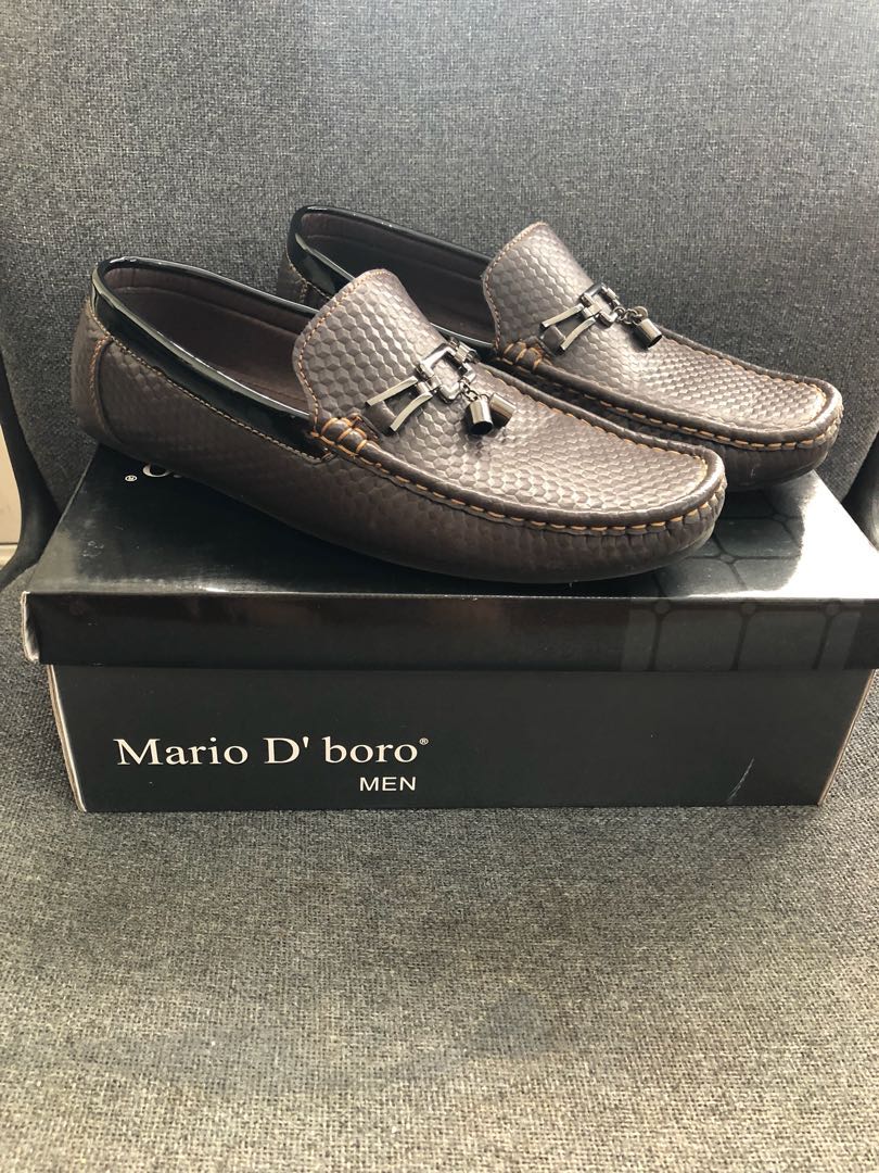Mario d Boro Leather Shoes, Men's Fashion, Footwear, Slippers & Slides ...
