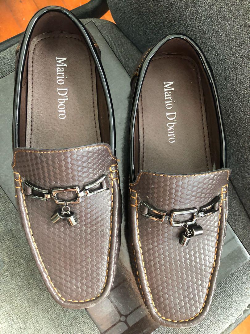 Mario d Boro Leather Shoes, Men's Fashion, Footwear, Slippers & Slides ...