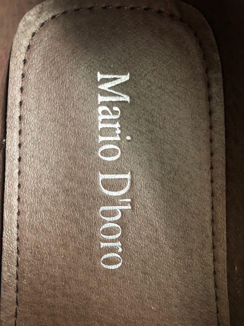 Mario d Boro Leather Shoes, Men's Fashion, Footwear, Slippers & Slides ...
