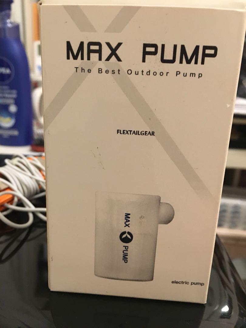 Max pump 微型充氣/抽氣電泵, 興趣及遊戲, 旅行, 旅遊 - 旅行必需品及用品 - Carousell