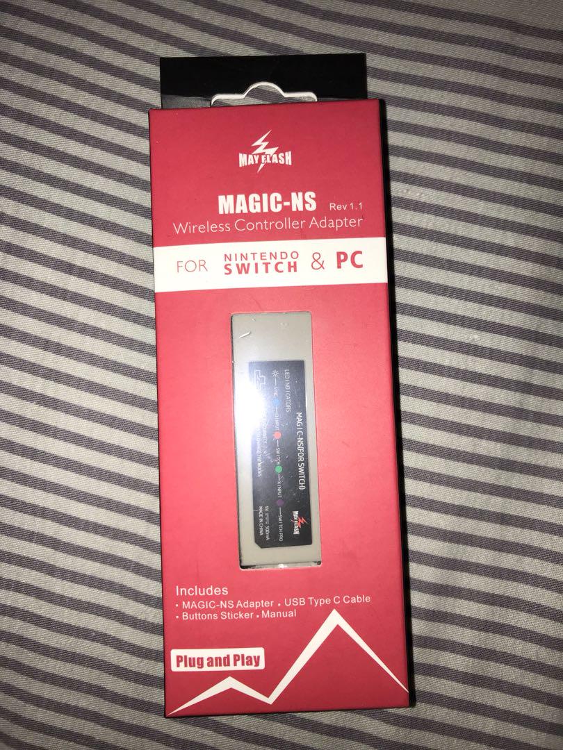 Mayflash wireless controller adapter, Video Gaming, Gaming Accessories ...