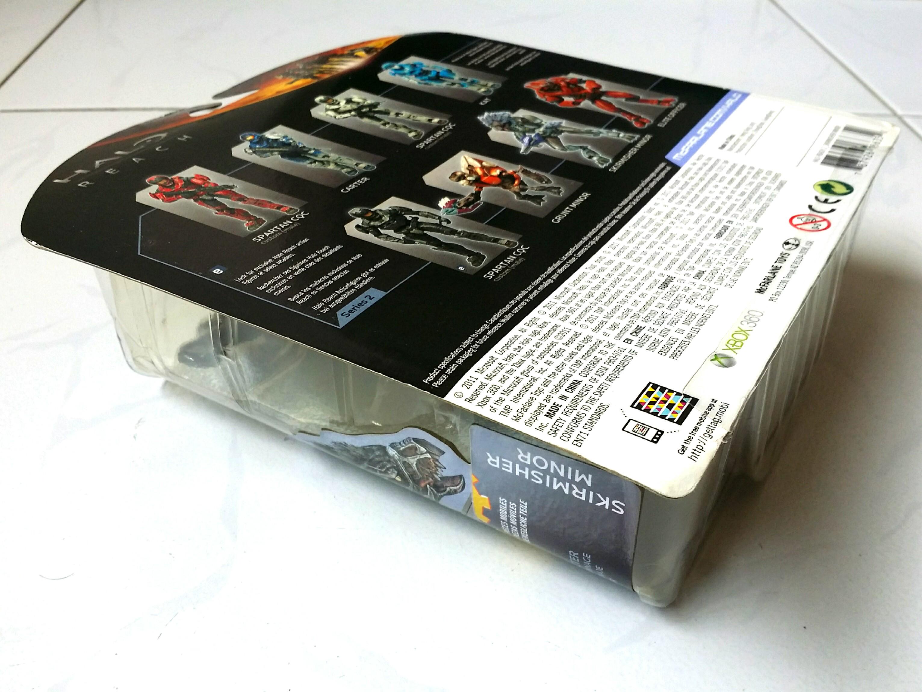 McFarlane Halo Reach Series 2 : Skirmisher Minor * Rare & Hard to Find * (Mint in sealed box ...