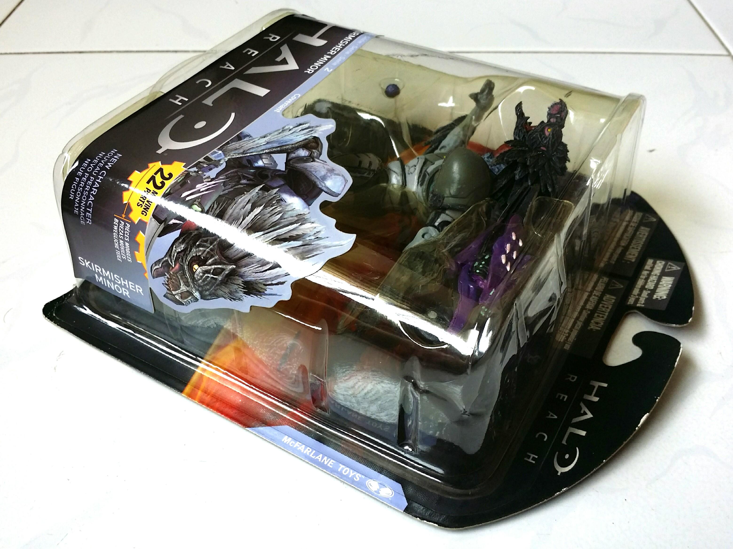 McFarlane Halo Reach Series 2 : Skirmisher Minor * Rare & Hard to Find * (Mint in sealed box ...