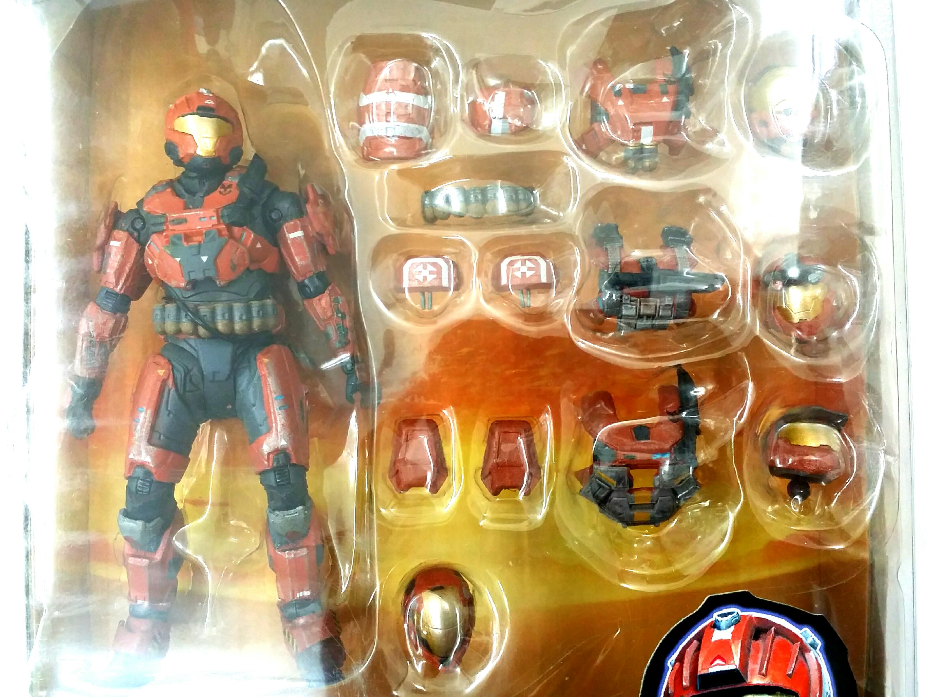 McFarlane Halo Reach Series 5 : Spartan CQB Custom Armor Pack in Rust ...