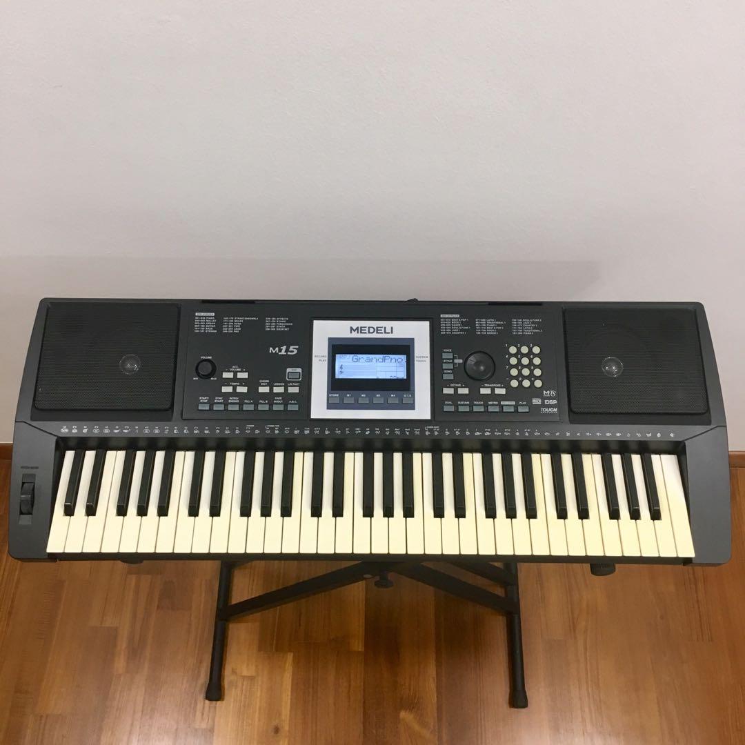 Medeli Keyboard M15 (Electronic Keyboard), Hobbies & Toys, Music ...