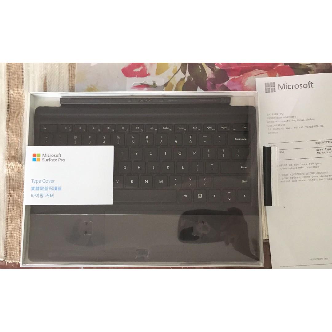 Microsoft surface Pro KeyBoard, Computers & Tech, Parts & Accessories ...