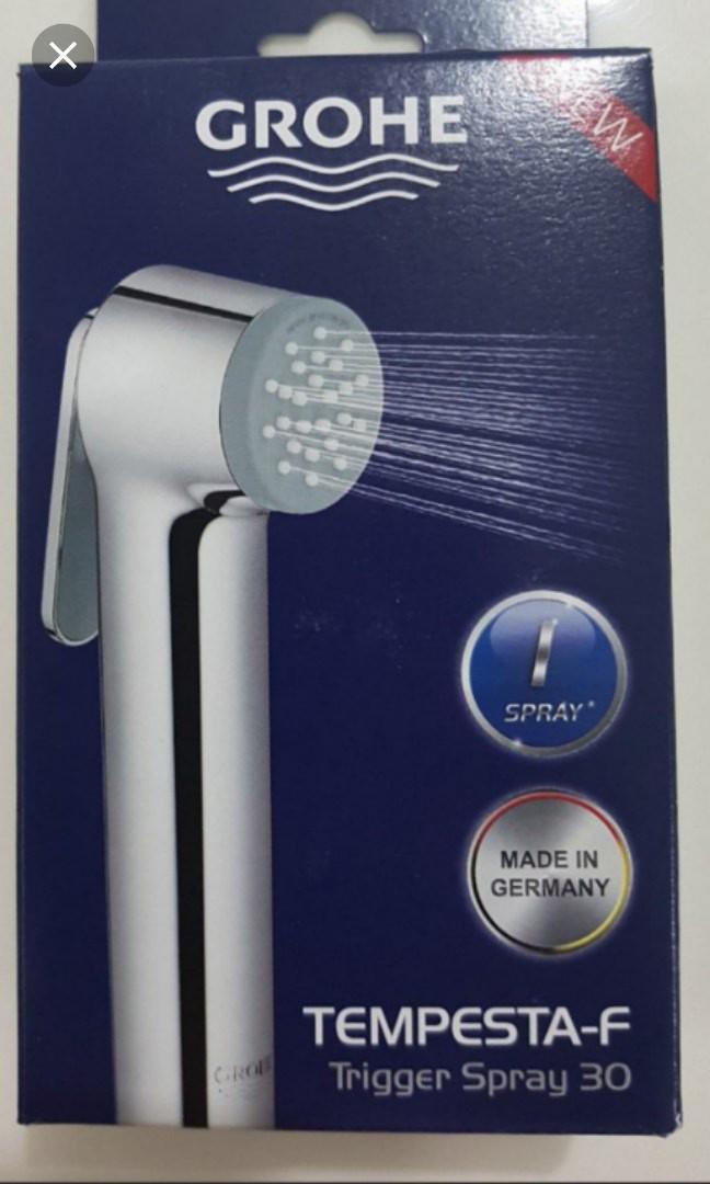 New Grohe Bidet Spray Head, Furniture & Home Living, Bathroom & Kitchen ...