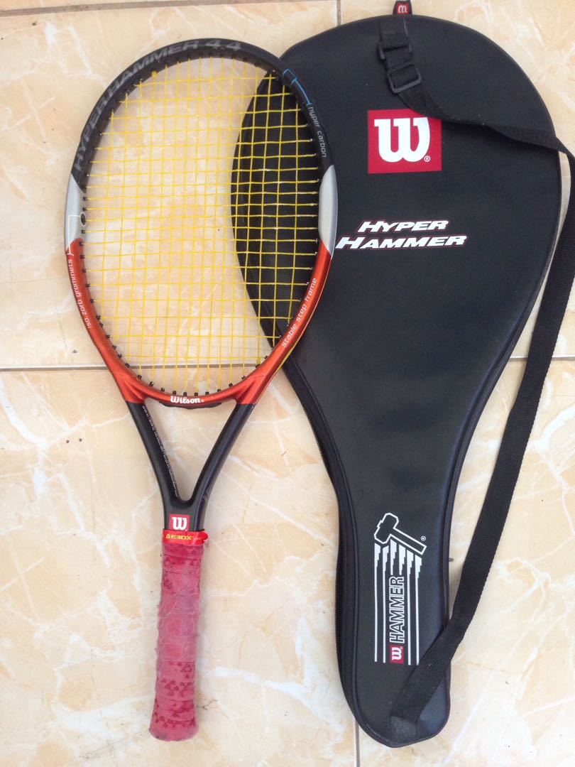 Raket tenis wilson original 100%, Olah Raga, Perlengkapan Olahraga ...