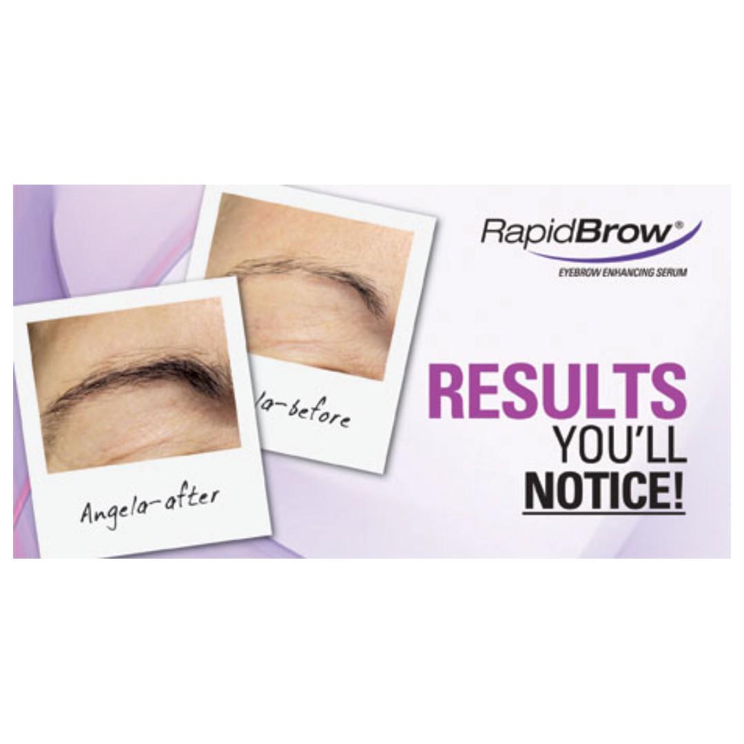 RapidBrow Eyebrow Enhancing Serum 3 mL. // Expiry Date: 2021 Jan ...