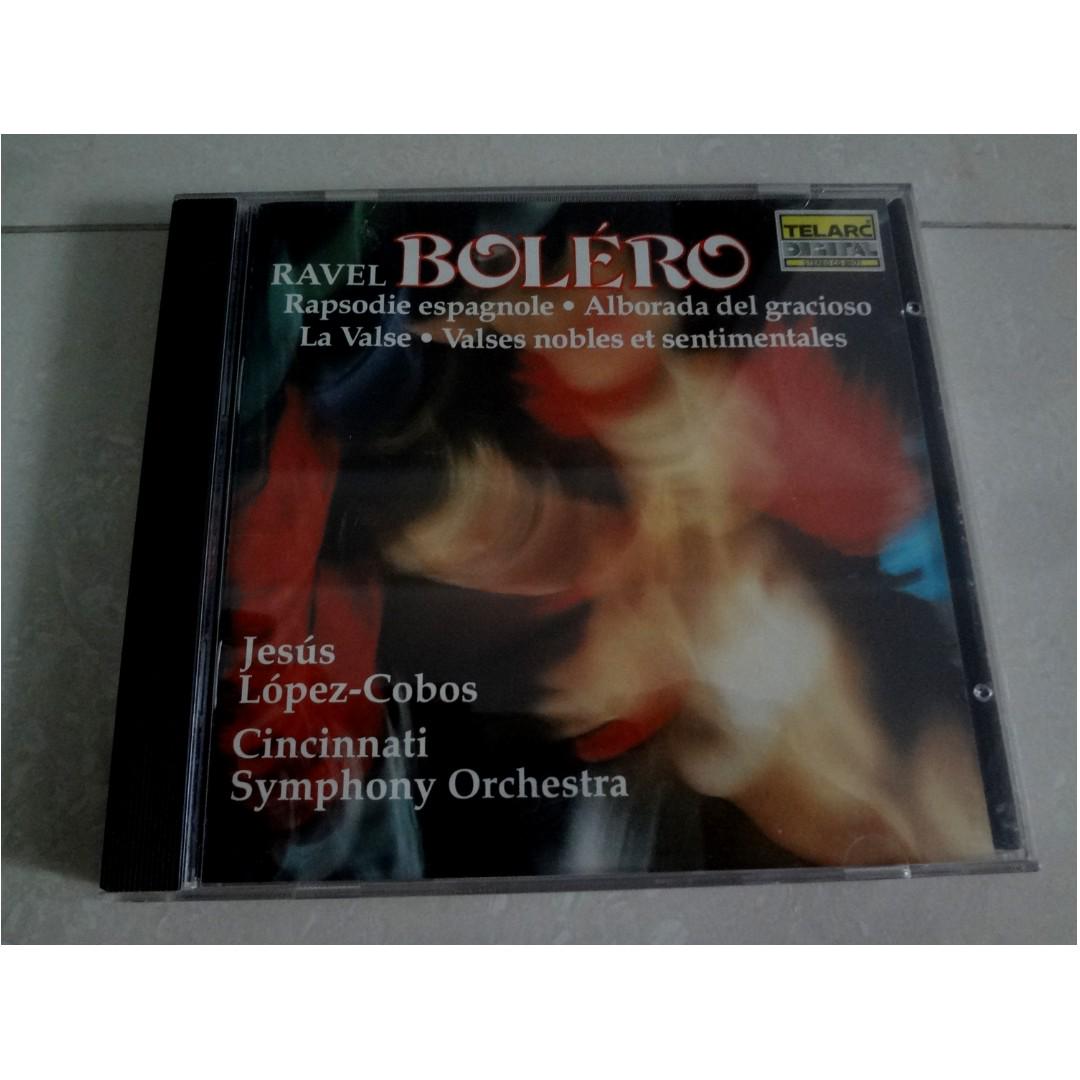 Ravel Bolero Jesus Lopez Cobos Cincinnati Symphony Classical CD Telarc ...