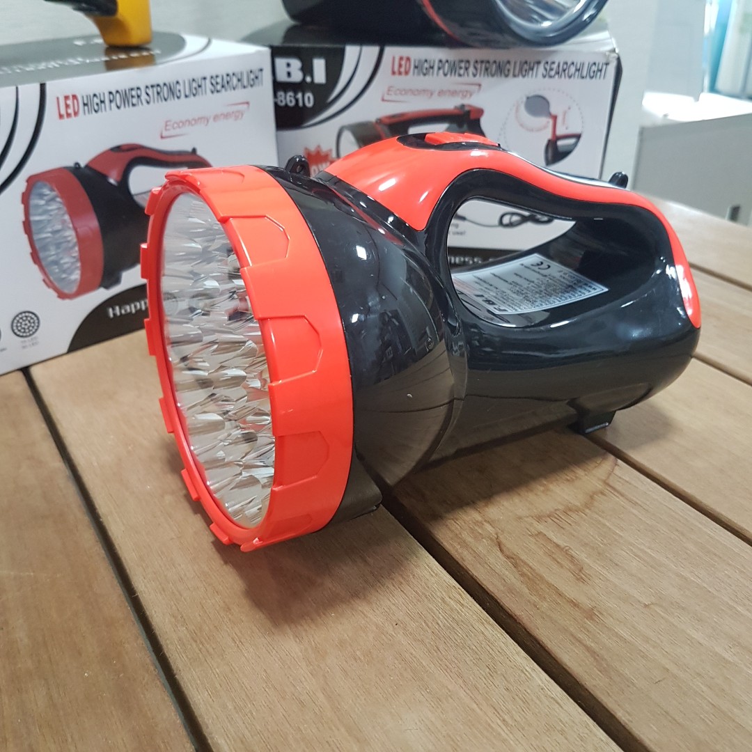 Rechargeable LED Torch Light, Furniture & Home Living, Lighting & Fans ...