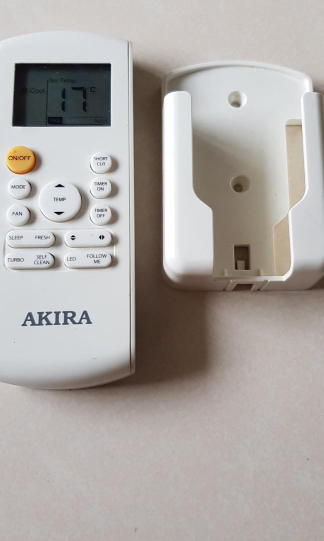 Remote controller for Akira portable aircon, TV & Home Appliances, Air ...
