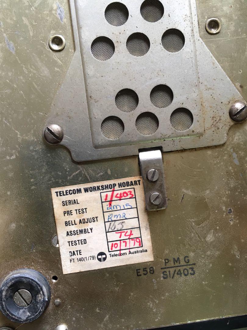 Telecom Australia pair of old telephones, Hobbies & Toys, Memorabilia ...