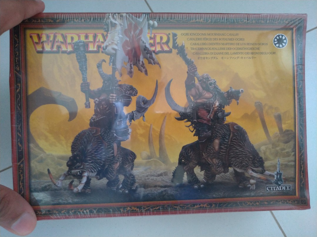 Warhammer / Age of Sigmar Ogre / Ogor Lot. Stonehorn, Mournfangs ...