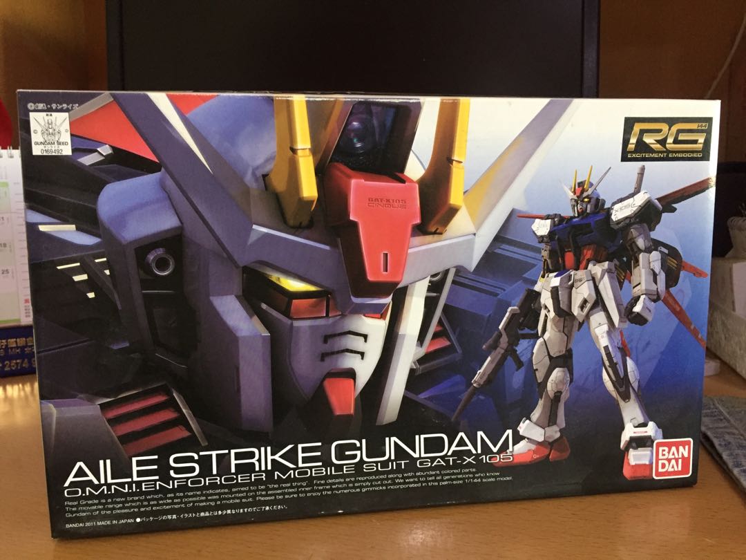 全新 RG03 高達模型 Gundam figure, 興趣及遊戲, 玩具 & 遊戲類 - Carousell