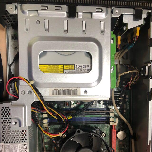 ACER Veriton CPU shell + Cpu fan + Optical drive (DVD/CD rewritable ...