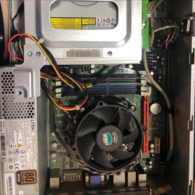 ACER Veriton CPU shell + Cpu fan + Optical drive (DVD/CD rewritable ...