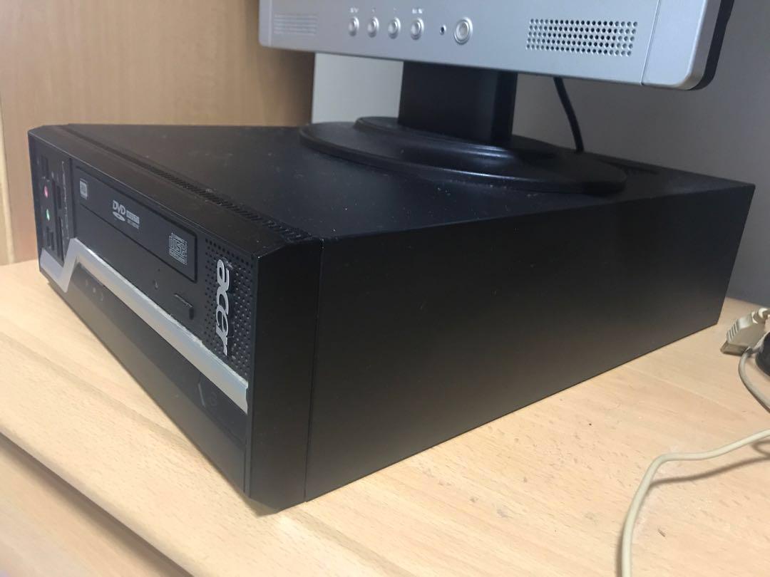 ACER Veriton CPU shell + Cpu fan + Optical drive (DVD/CD rewritable ...