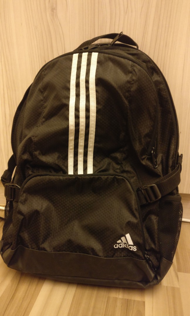 Adidas Black Sports + Laptop Backpack, Men's Fashion, Bags, Backpacks ...