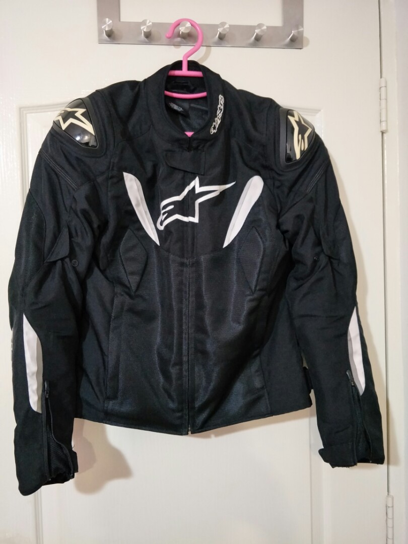 Alpinestars Armoured Mesh Riding Jacket, Motorcycles, Motorcycle ...