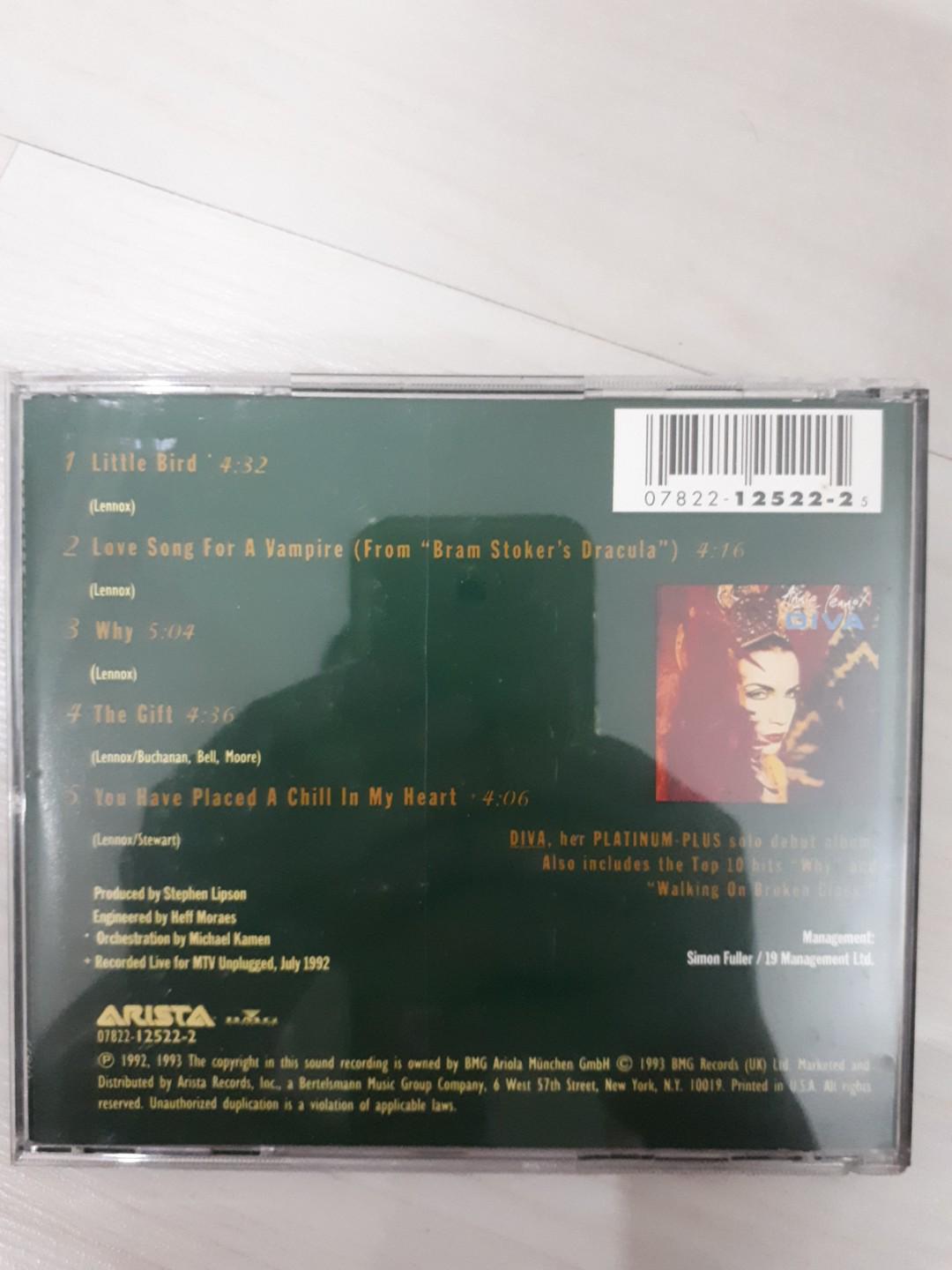 Annie Lennox Little Bird cd album, Hobbies & Toys, Music & Media, CDs ...