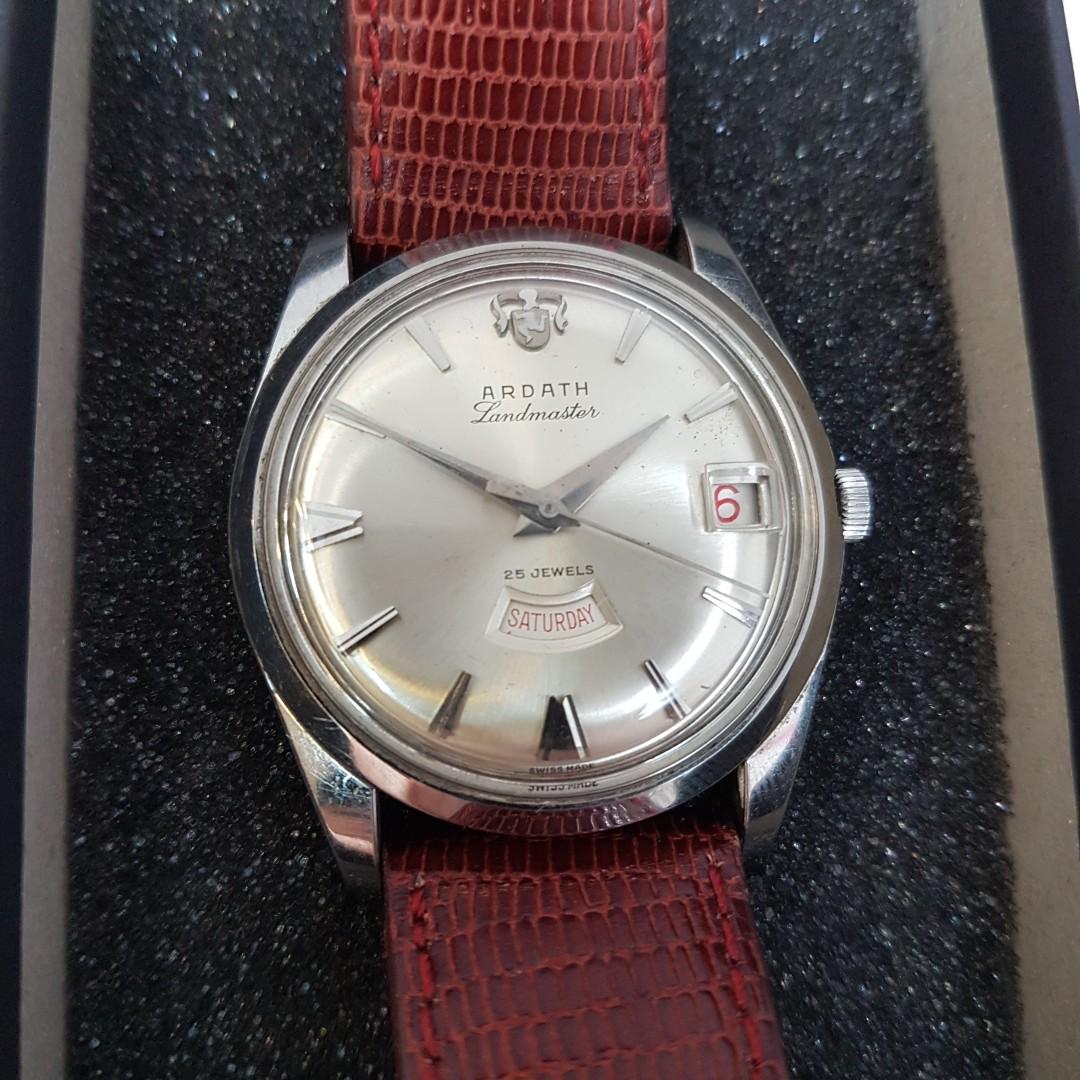 Ardath Landmaster Hand Winding Vintage Watch, Vintage & Collectibles ...