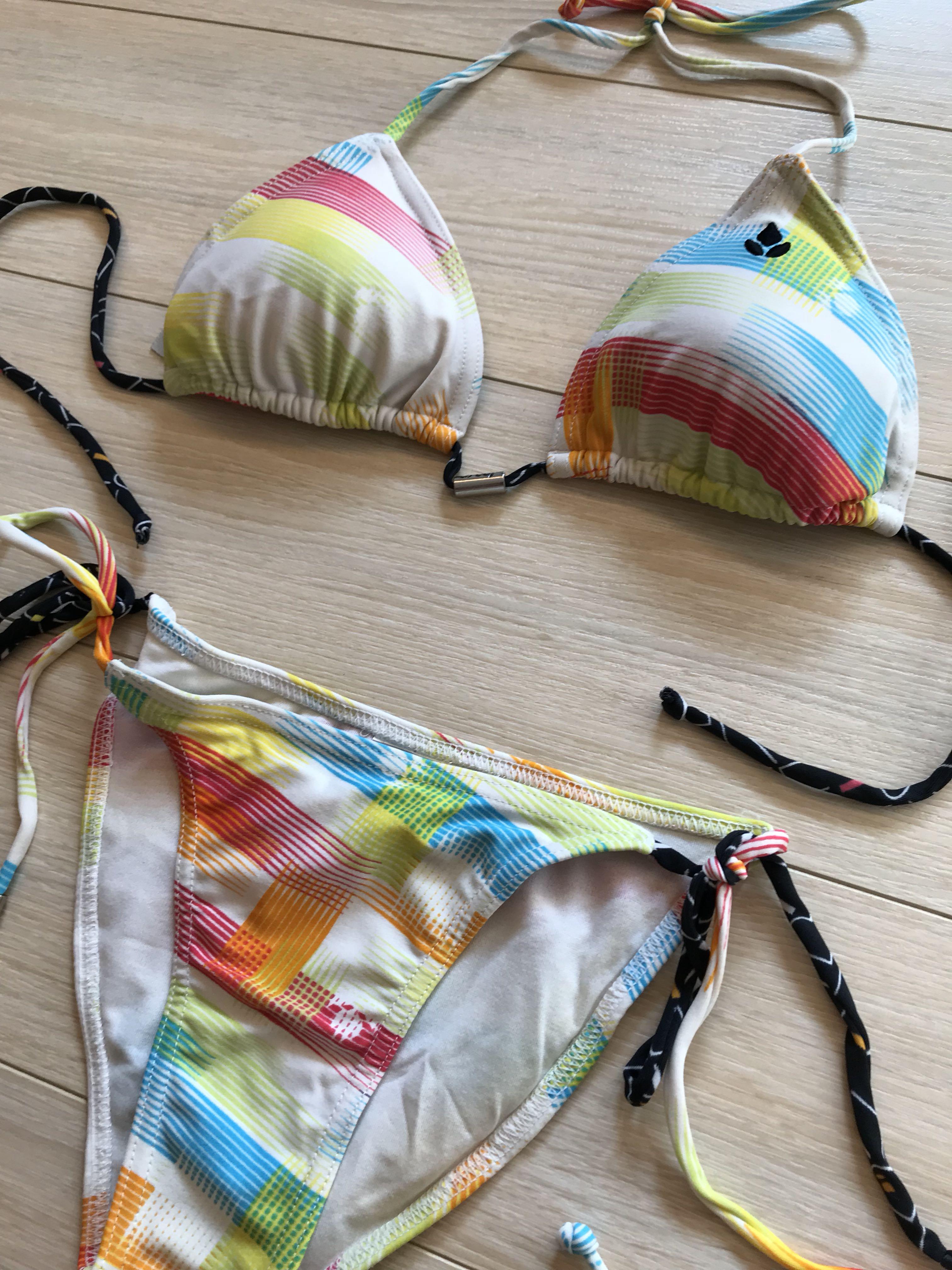 Bikini - Beach Pool Swimwear Swimsuit String Triangle Bikini, Women's ...