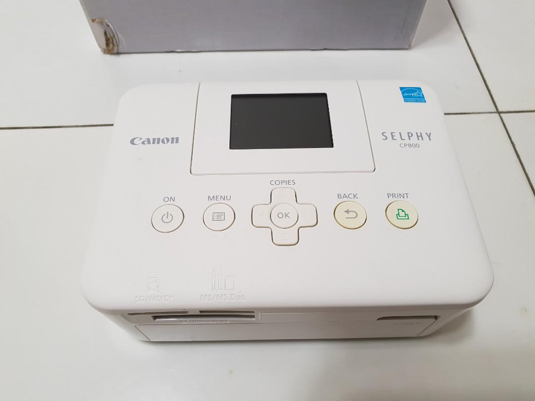 Canon Selphy CP800 compact photo printer, Computers & Tech, Printers ...