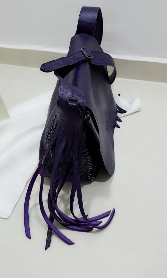 Coach Purple Sling Bag, Women's Fashion, Bags & Wallets, Cross-body ...