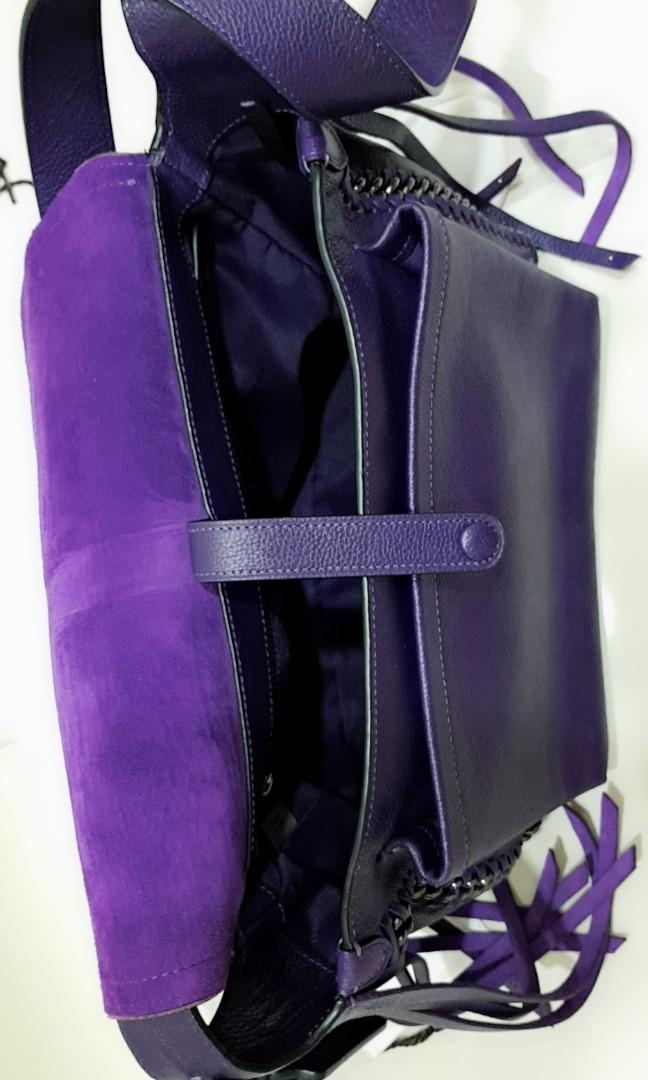 Coach Purple Sling Bag, Women's Fashion, Bags & Wallets, Cross-body ...