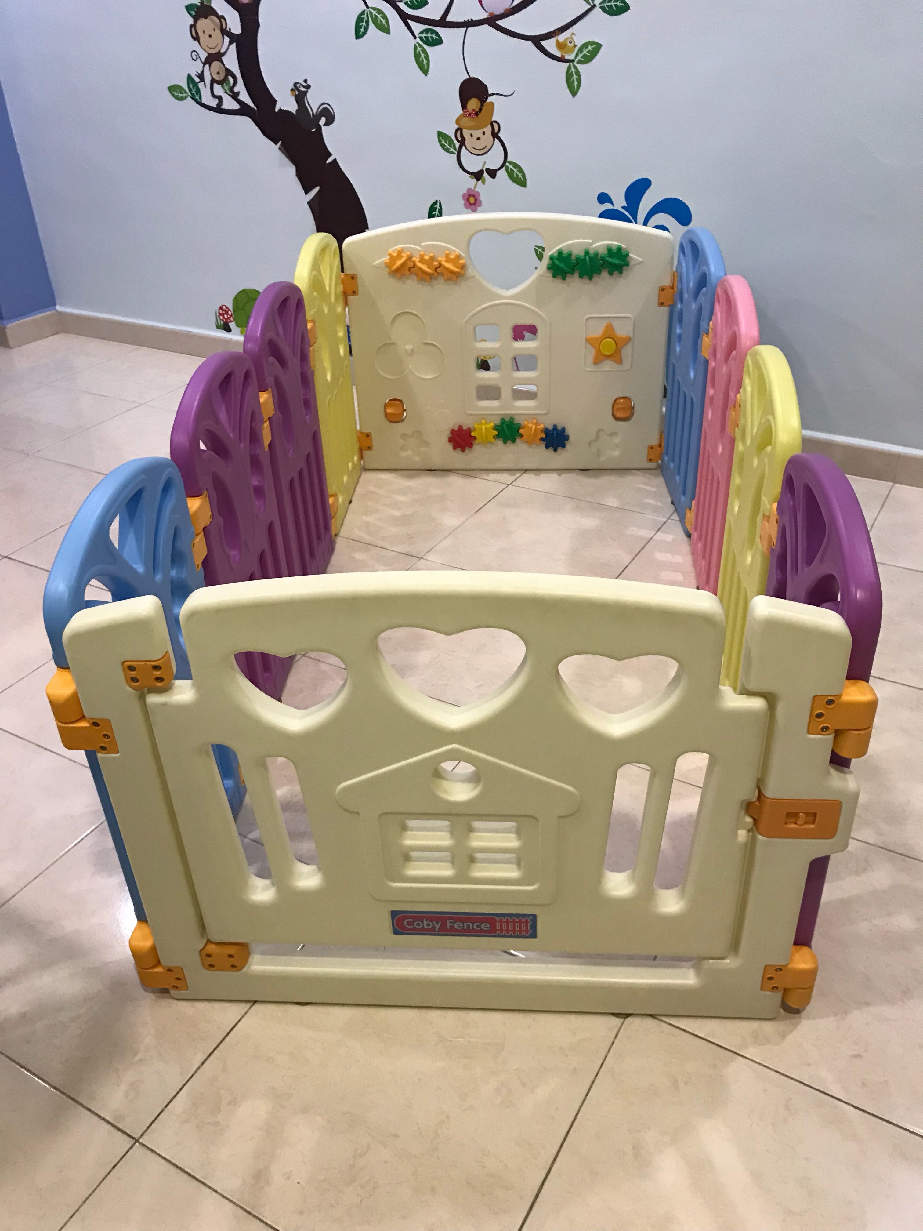 Coby Fence Baby Play Yard, Babies & Kids, Infant Playtime on Carousell