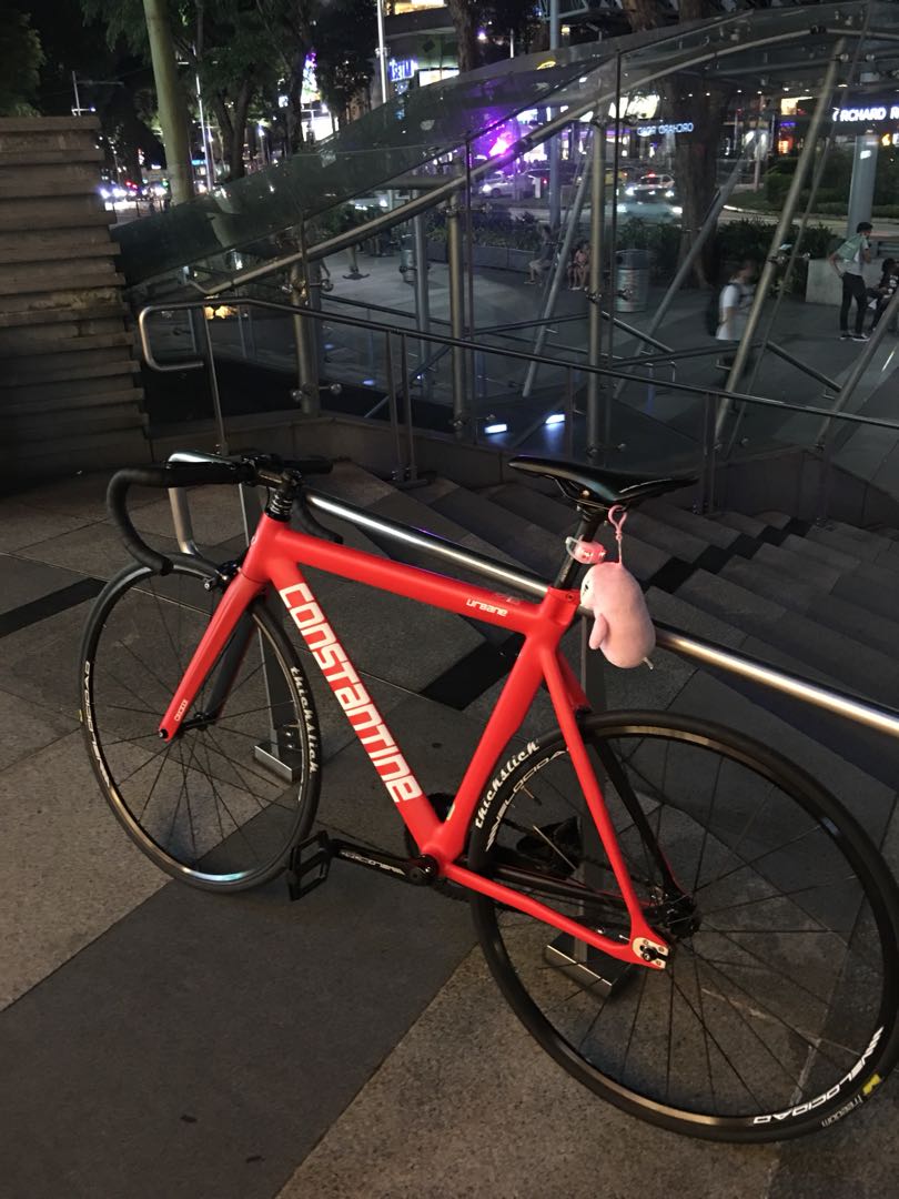 Constantine Urbane matt red, Sports Equipment, Bicycles & Parts, Bicycles on Carousell