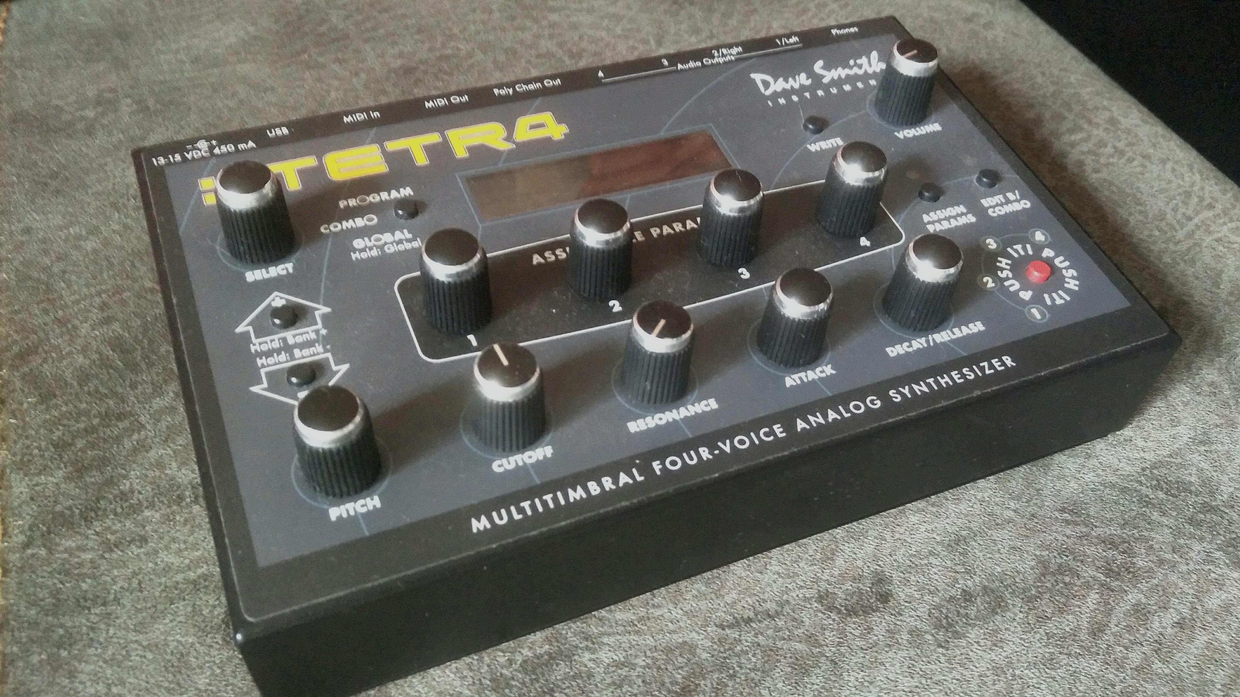 Dave Smith Tetra Desktop Analogue Synth, Hobbies & Toys, Music & Media ...