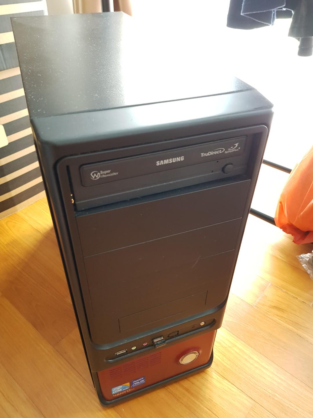 Entire set CPU, mobo, ram, dvdwriter, psu with no harddisk, Computers ...