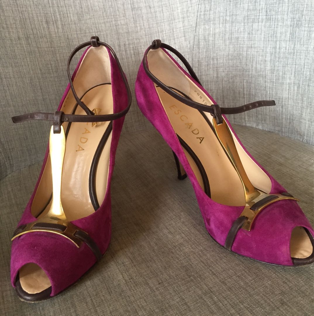 Escada heels, Women's Fashion, Footwear, Heels on Carousell