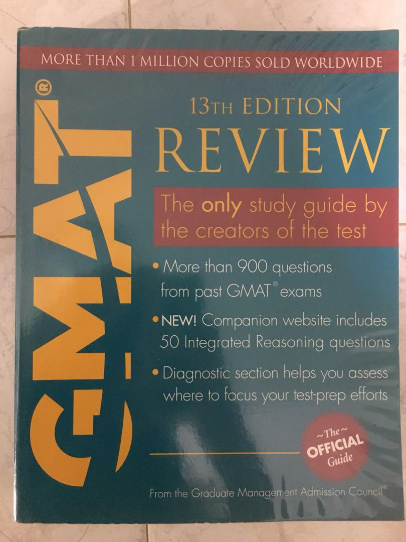 GMAT Review 13th Edition (Wrapped, new condition), Hobbies & Toys ...