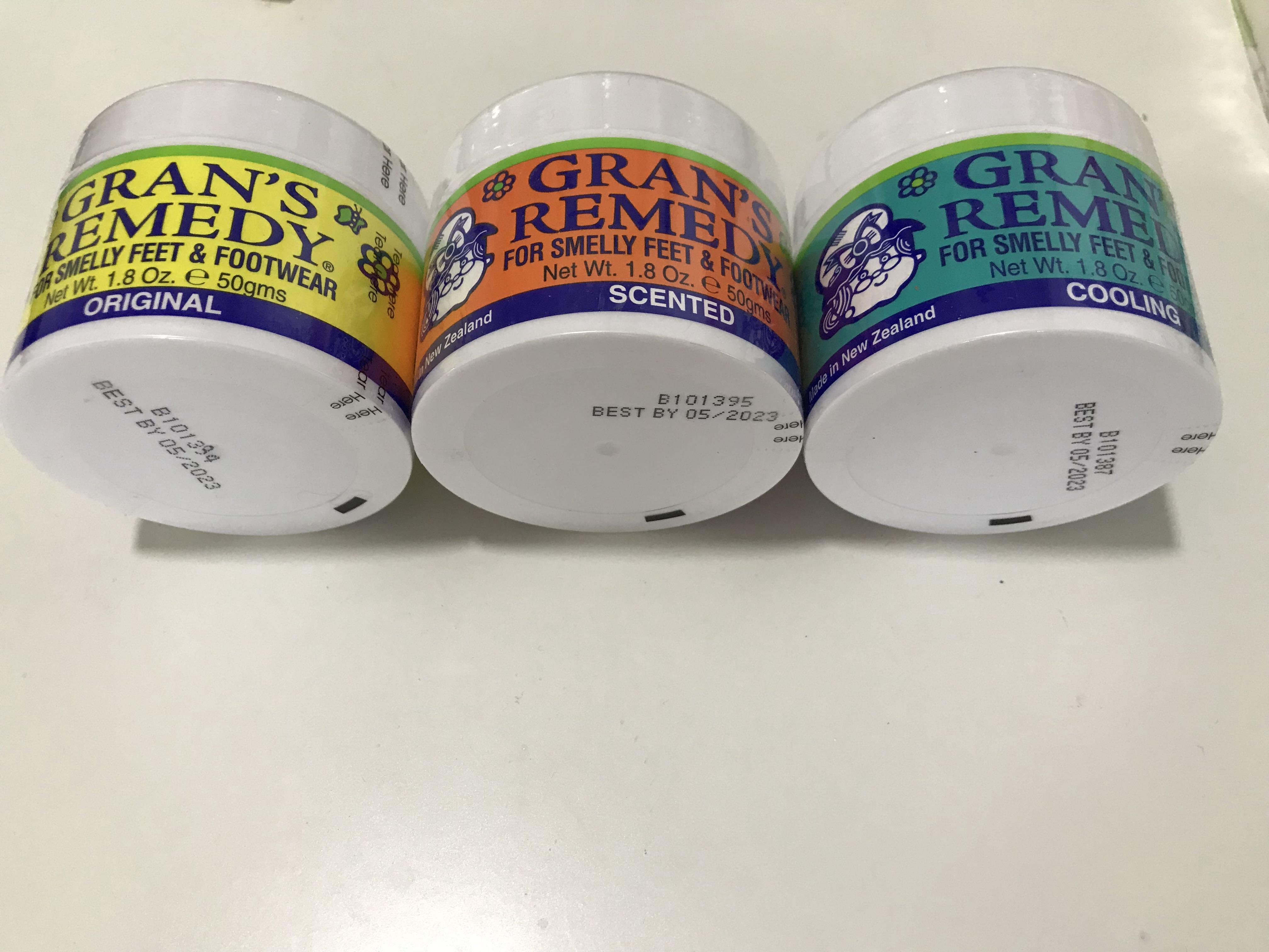 Grans Remedy Foot Powder (Original) 50g, Beauty & Personal Care, Foot ...