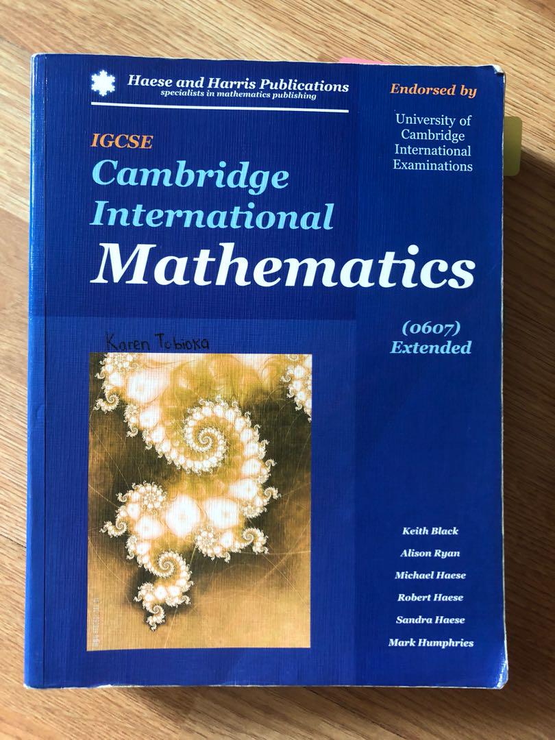 IGCSE cambridge international mathematics (0607), Hobbies & Toys, Books ...