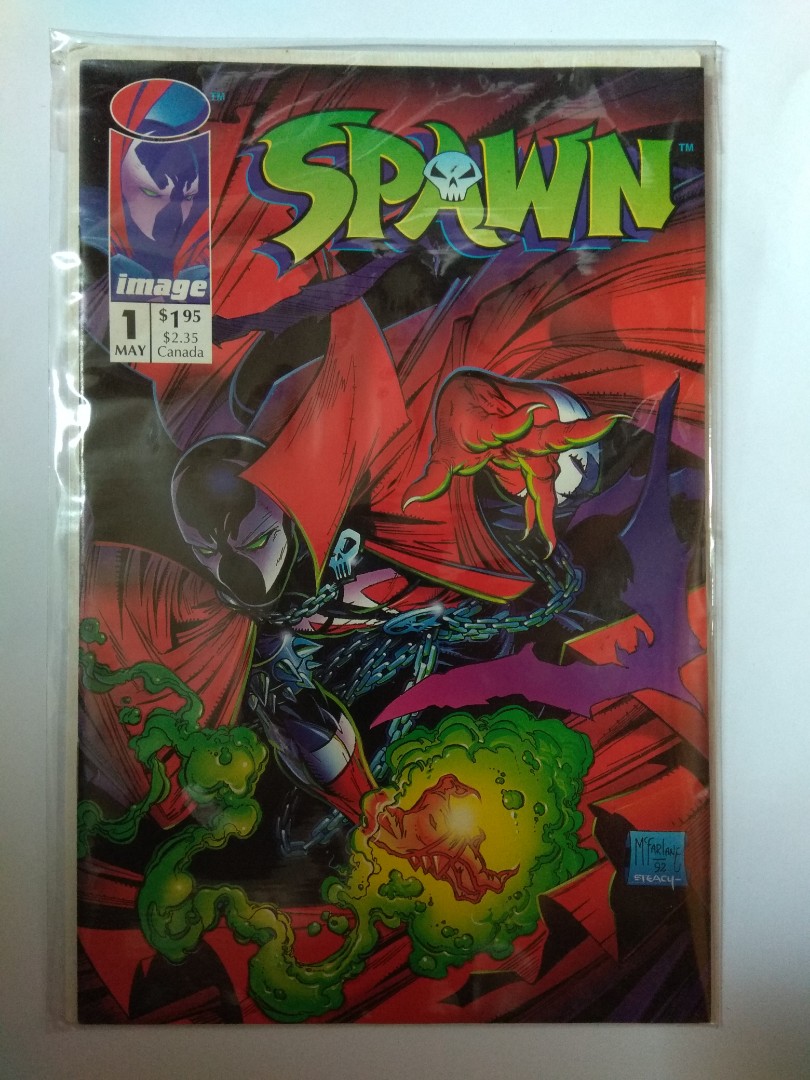 Image Comics Spawn Extremely Rare 1st Issue, Hobbies & Toys ...