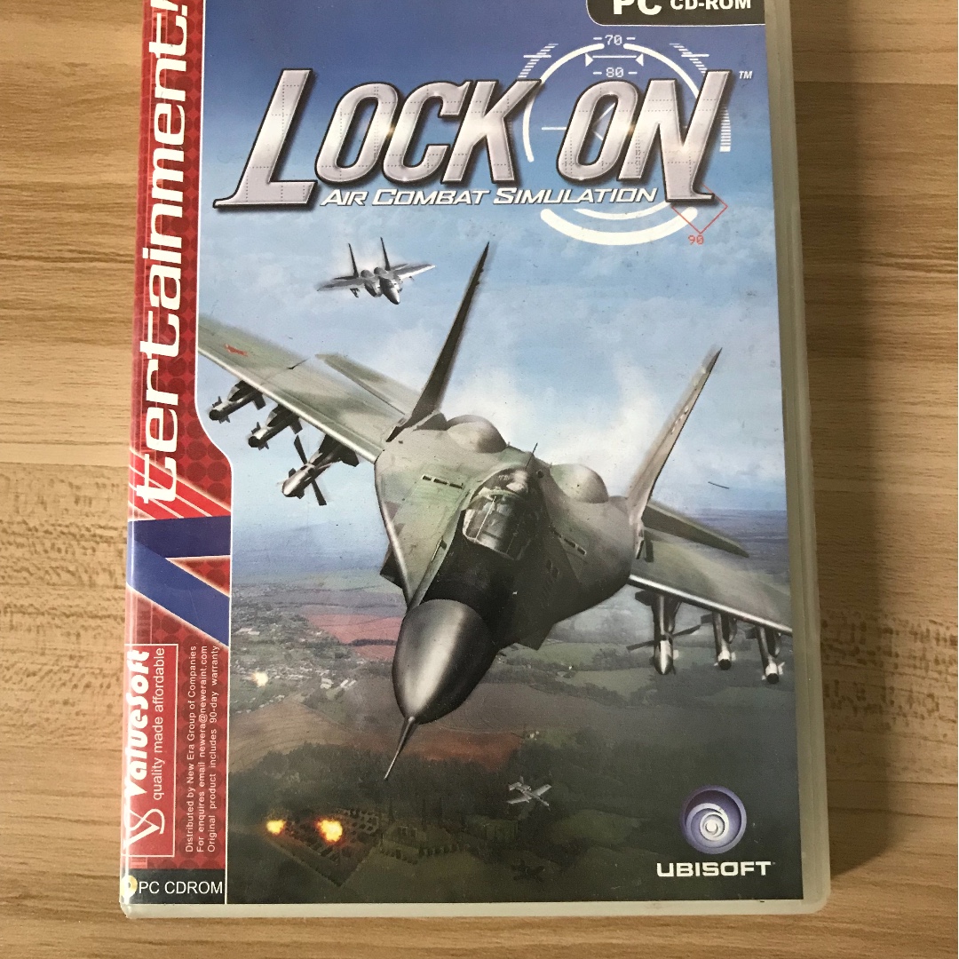 LOCK ON PC game: air combat simulation, Computers & Tech, Parts ...
