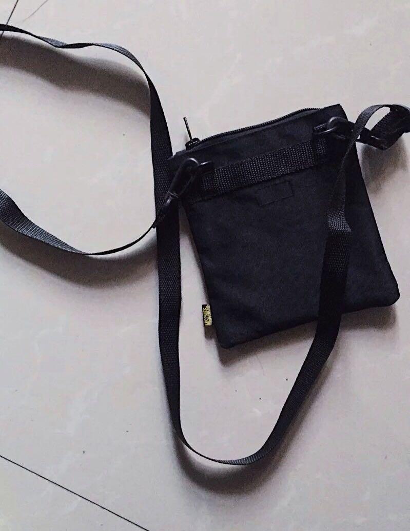 Mischief MSCHF Logo Cross Pouch Mesh Mini Sling, Women's Fashion, Bags ...