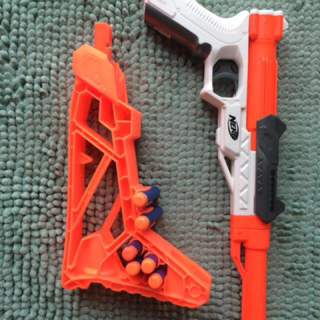 Nerf N-strike Sharpfire, Hobbies & Toys, Toys & Games on Carousell